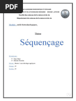 Sequençage Automatisé Sanger | PDF | Séquençage de l'ADN | Biomolécules