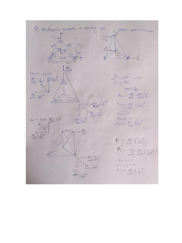 Examen Final Analisis Estructural 2 | PDF