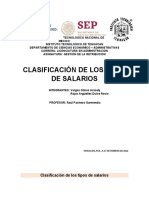 Clasificación de Los Salarios | PDF | Salario | Economias