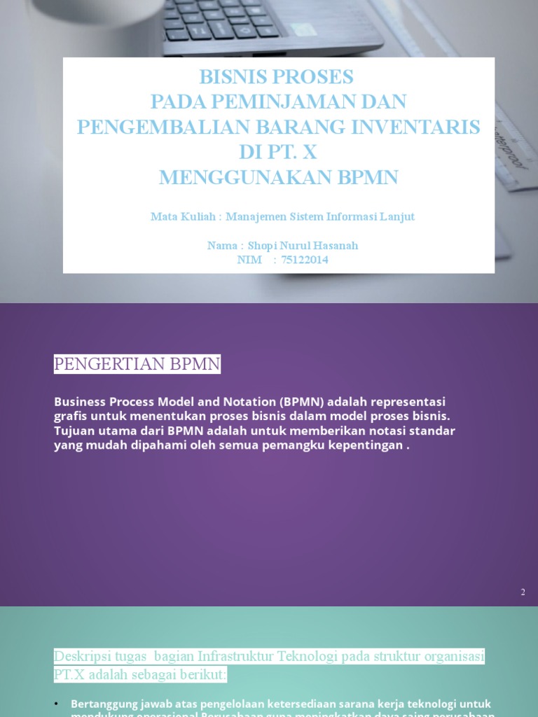 BISNIS PROSES PENGEMBALIAN DAN PENGADAAN BARANG INVENTARIS MENGGUNAKAN ...