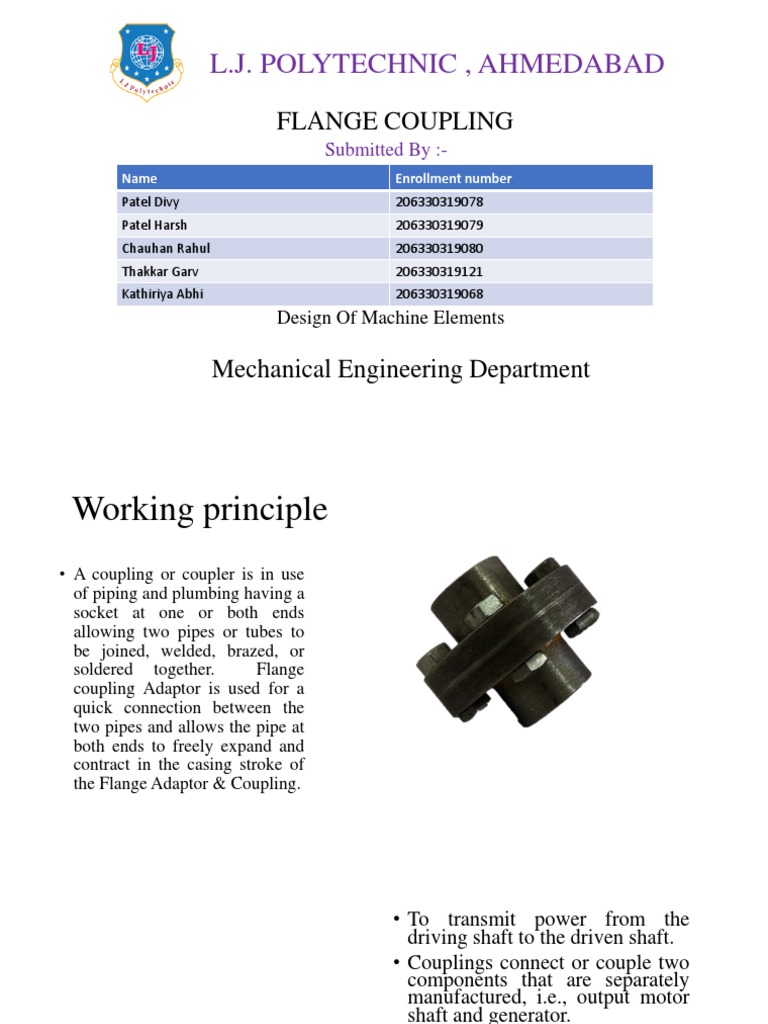 Flange Coupling | PDF