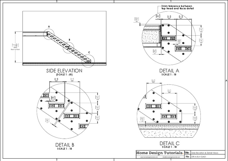 Side Elevation and Detail Scales | PDF