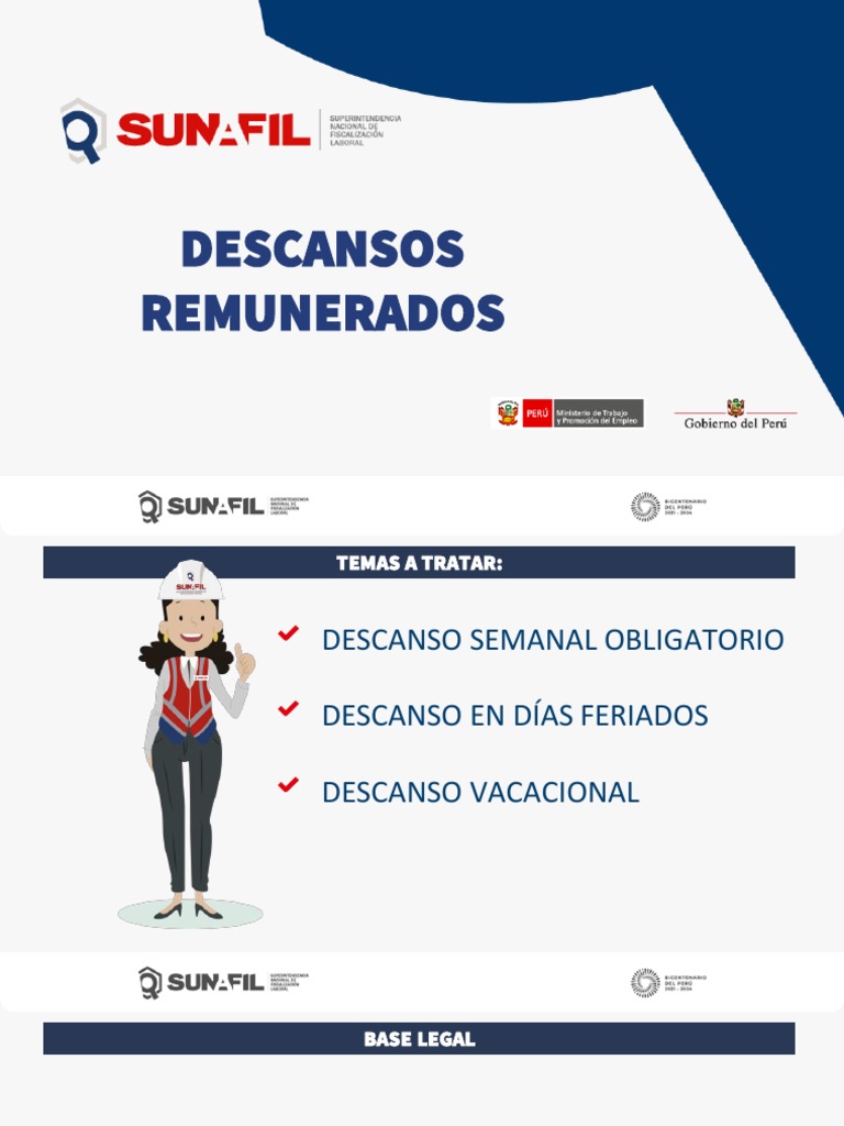 Descansos Remunerados | PDF | Salario | Derecho laboral