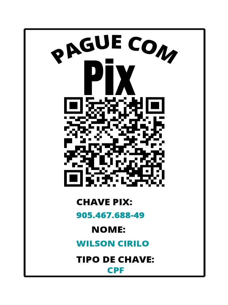 Plaquinha Pix PDF | PDF
