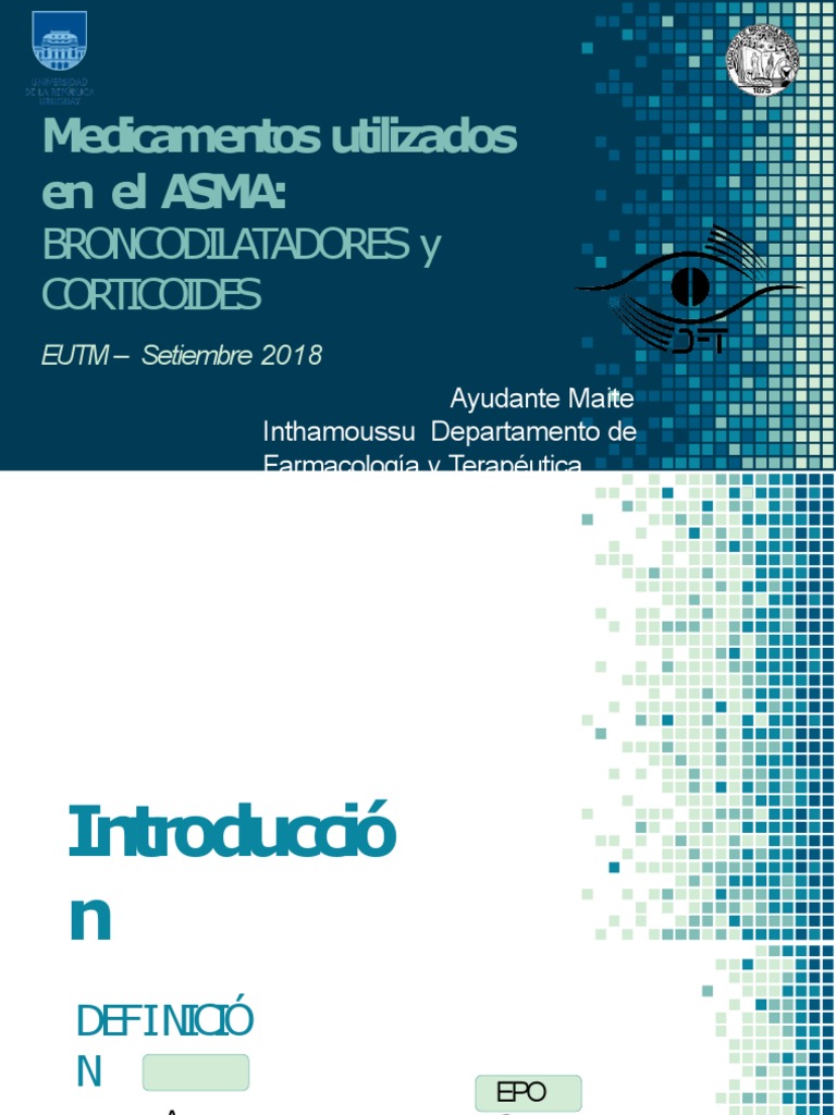 Broncodilatadores | PDF | Asma | Corticosteroides