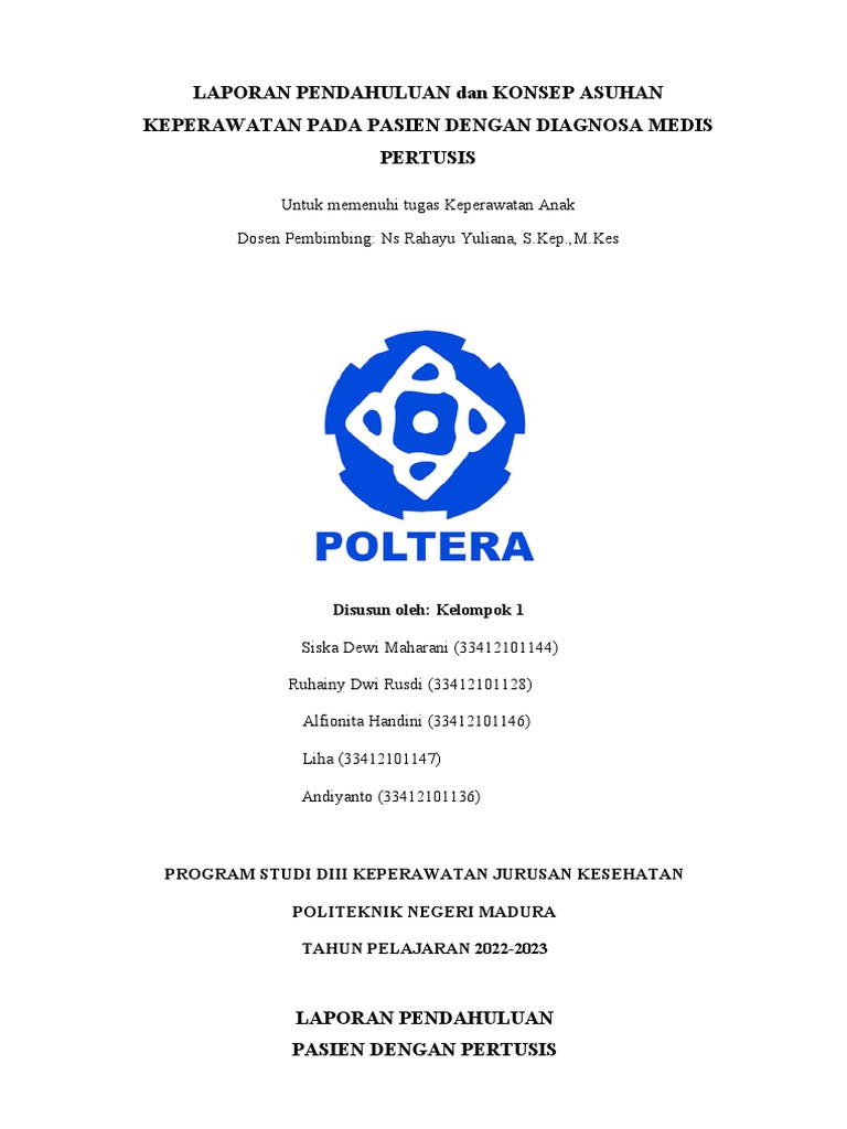 LP Pertusis Kel 1 | PDF