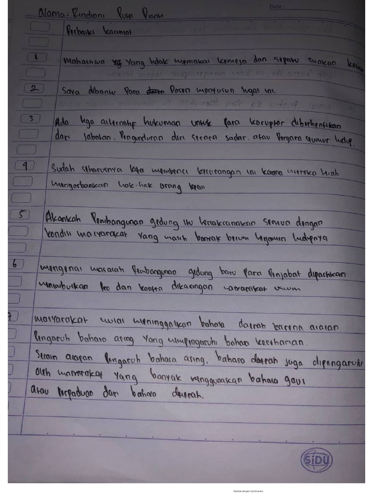 Rindiani Putri Dianti PDF | PDF