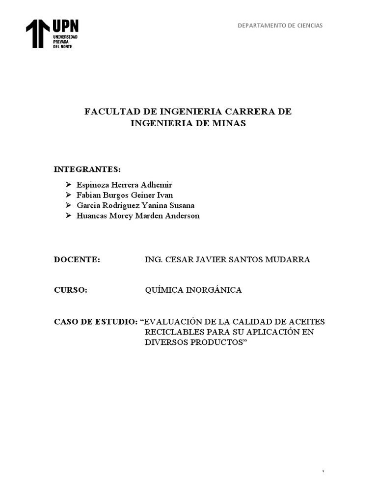 Avance 1-Proyecto de Investigación UPN | PDF