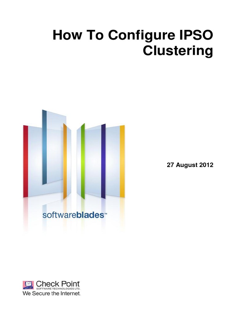 How_To_Configure_IPSO_Clustering | PDF | Ip Address | Computer Cluster