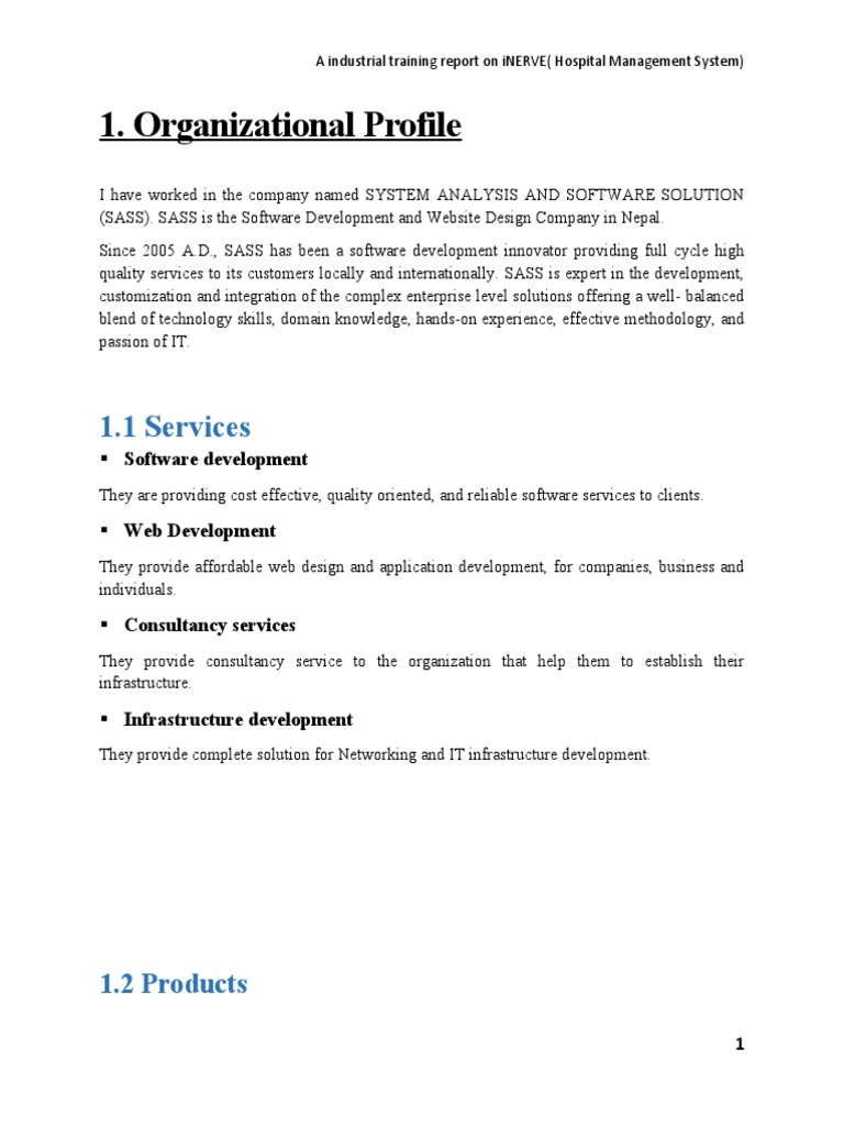 Industrial Training Report | PDF | Patient | Microsoft Windows