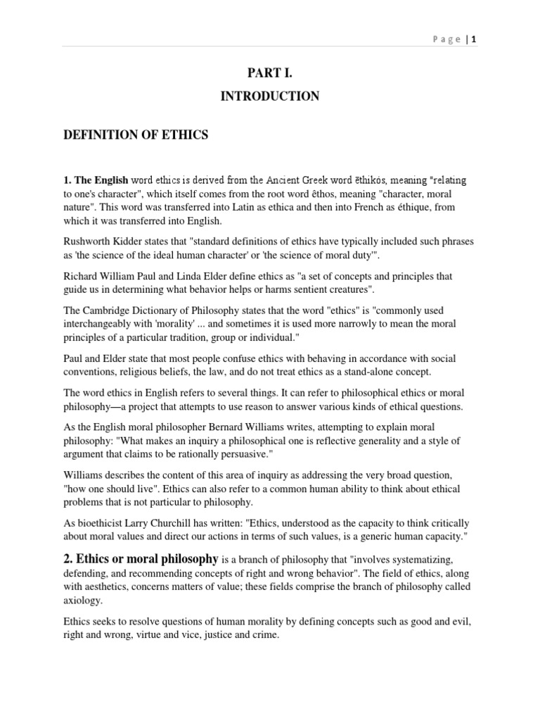 An In-Depth Introduction to Ethics: Defining Ethics, Exploring Meta ...