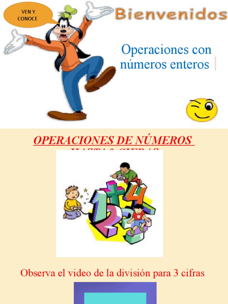 Operaciones Básicas y Problemas | PDF | División (Matemáticas ...