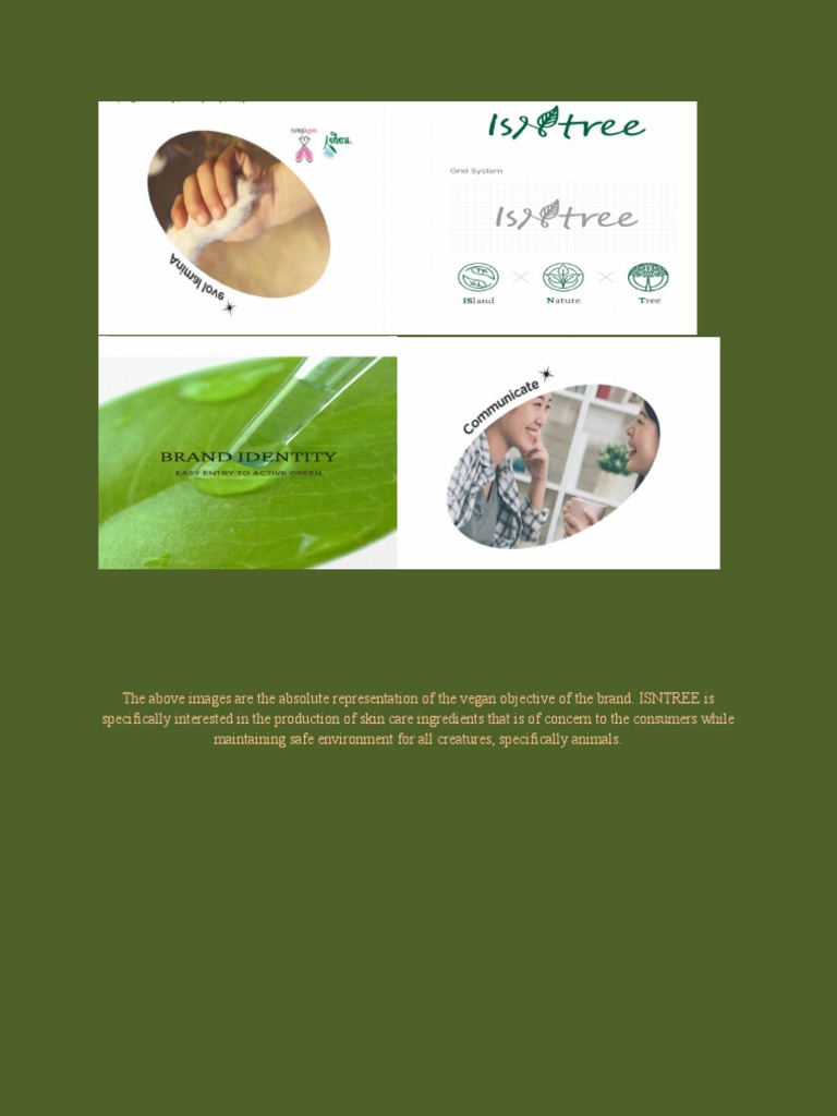 Brand Identity For Isntree | PDF | Brand | Logos