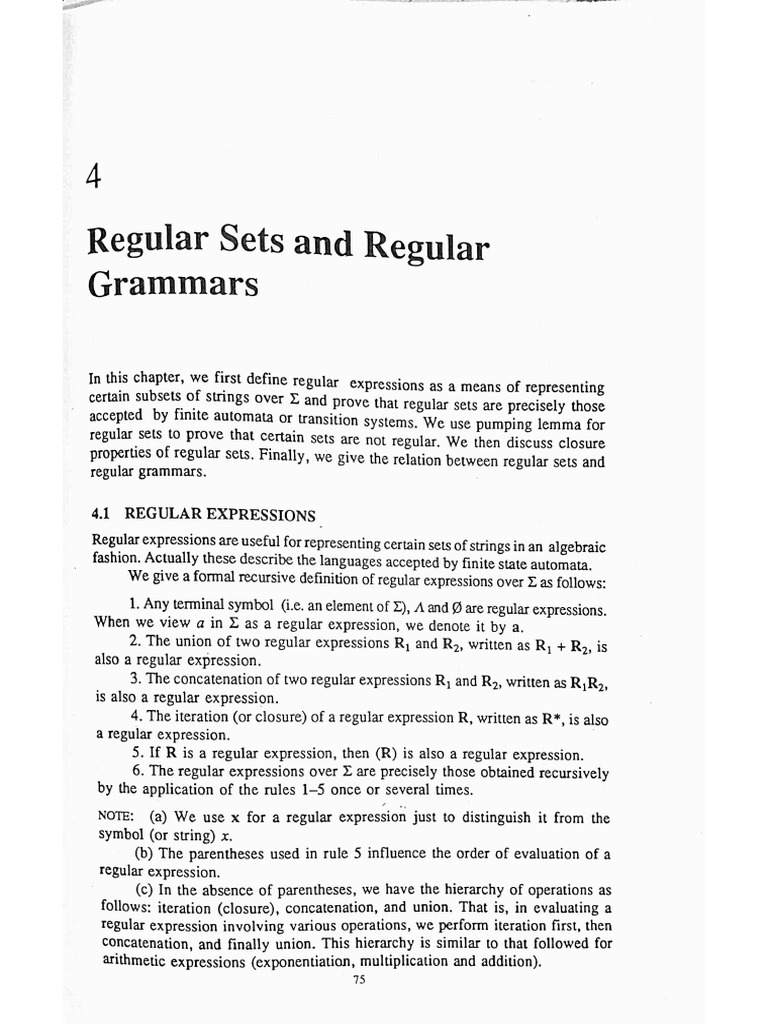 Formal Language and Automata Theory | PDF