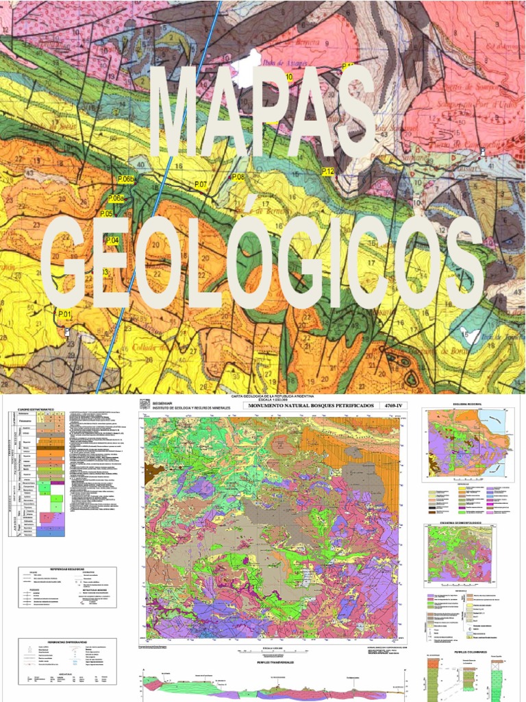 Mapa Geologico | PDF | Formación geológica | Estrato