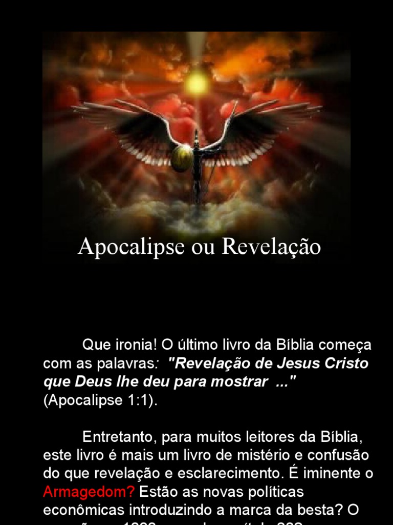 Apocalipse | PDF | Livro do Apocalipse | Jesus