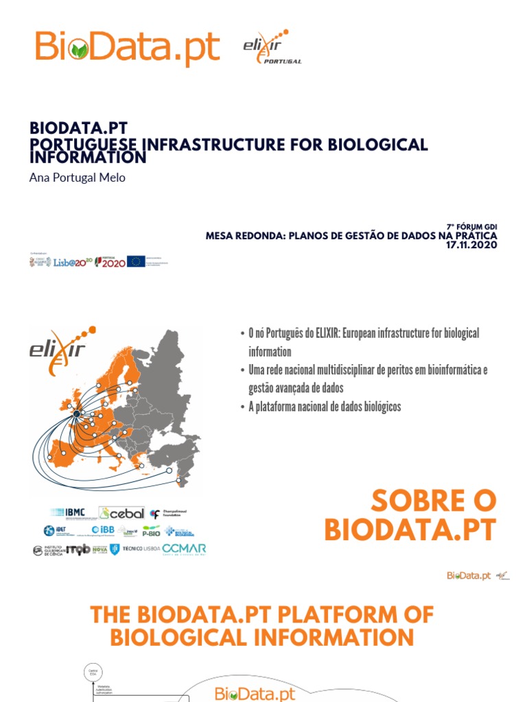 The Biodata.Pt Platform for Sharing Knowledge on Biological Data Management | PDF | Portugal ...
