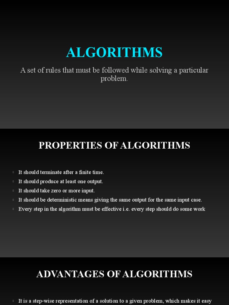 Understanding Algorithm Fundamentals | PDF