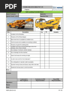 Drill Machine - Checklist | PDF