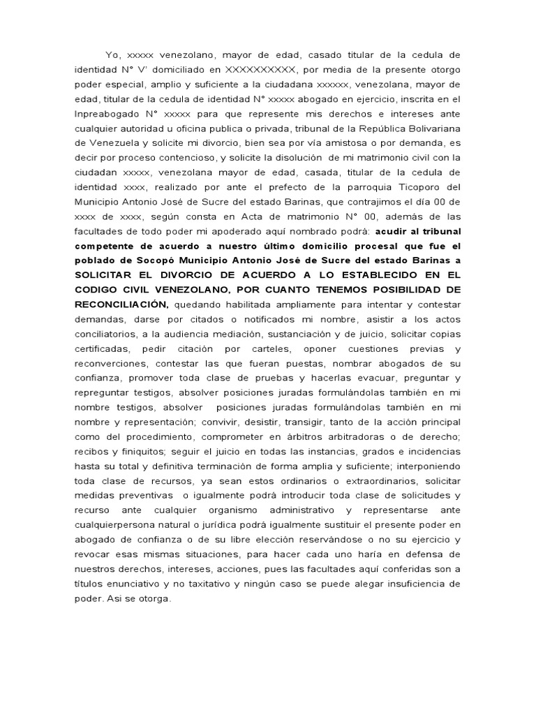 Poder Especial | PDF