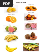 Animales en Xinca | PDF