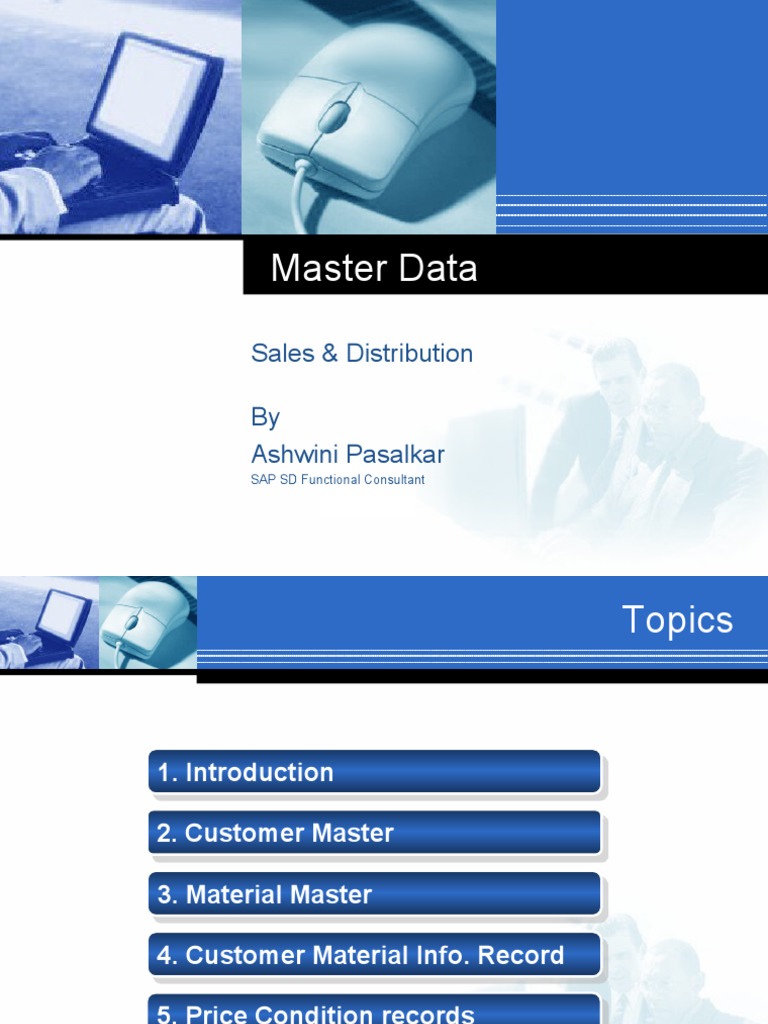Master Data | PDF | Sales | Invoice