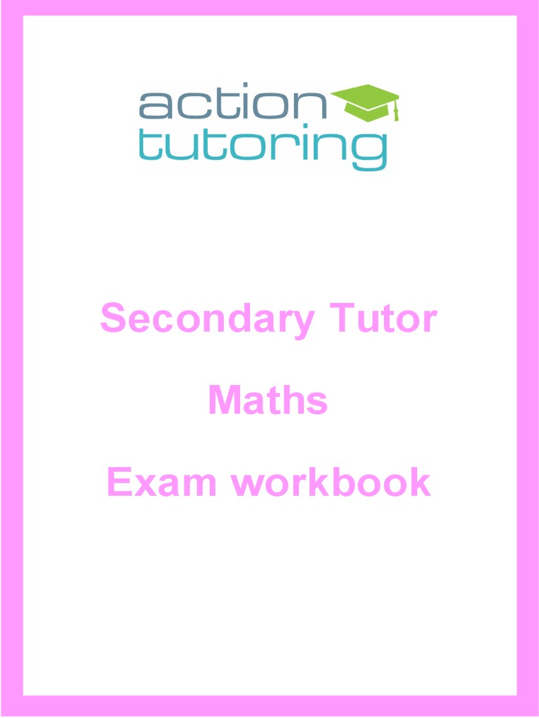 Secondary Maths Exam Tutor Workbook Ay19 201612865845465 PDF | PDF