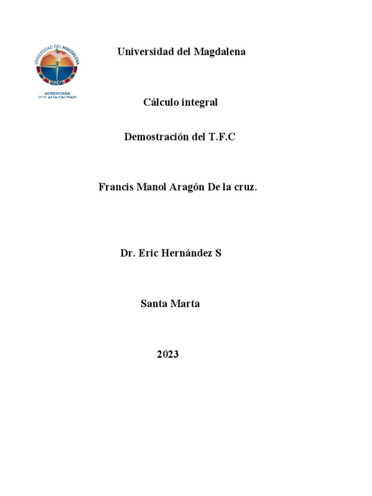Demostración de Teorema Francis Aragón | PDF