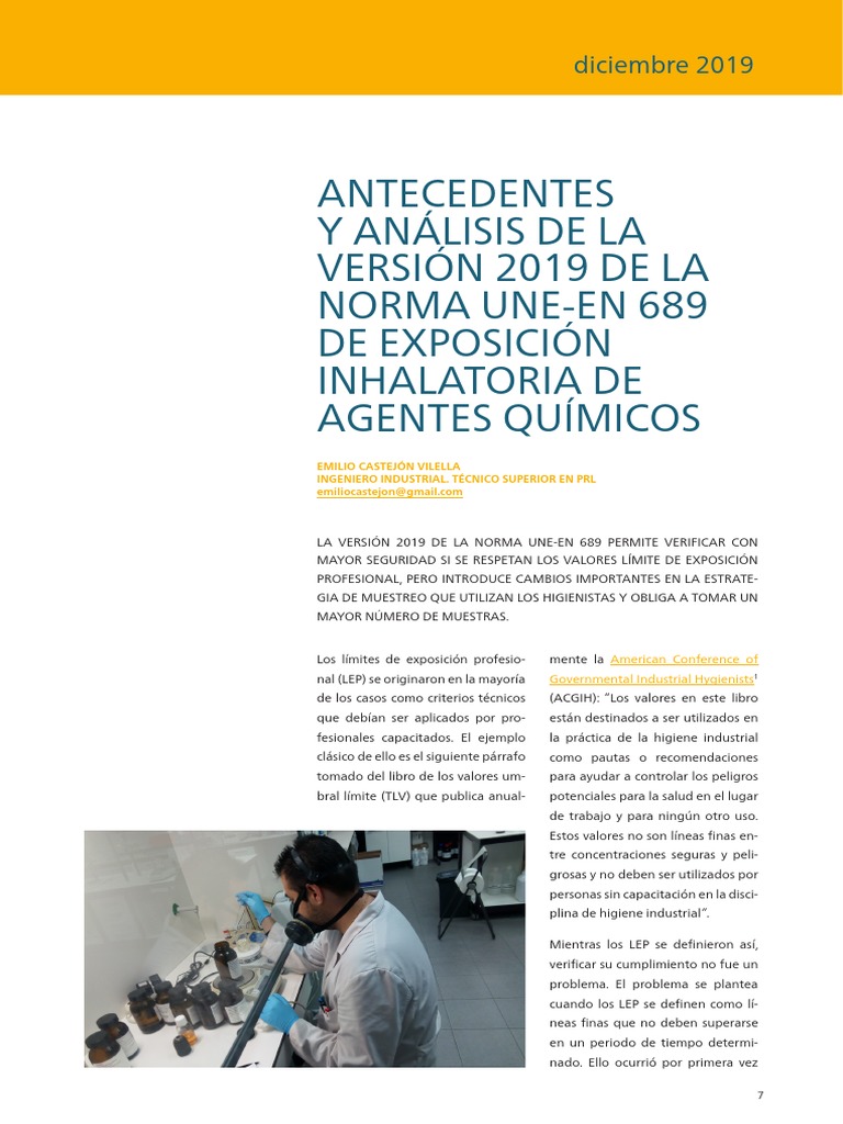 Norma Une en 689 2019 | PDF