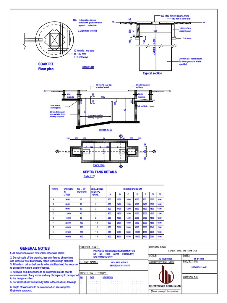 Septic Tanks and Soak Pits | PDF