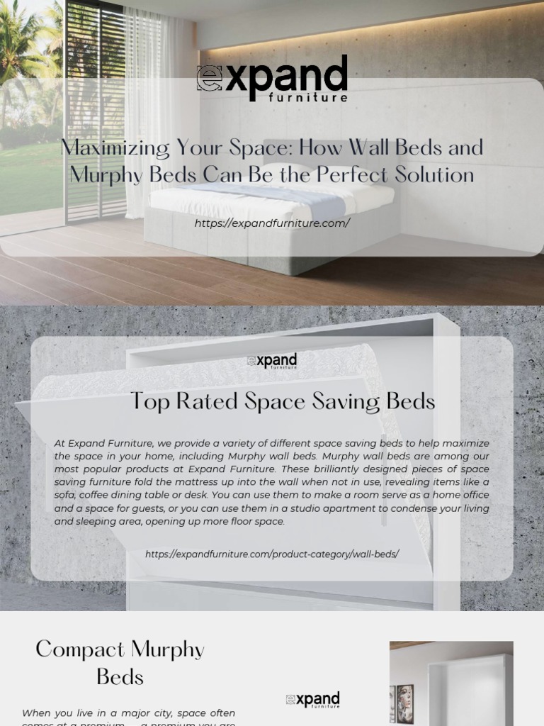 Maximizing Your Spac: How Wall Beds and Murphy Beds Can Be The Perfect ...