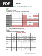 2 - Serie D'exercices Excel | PDF | Feuille de calcul | Microsoft Excel