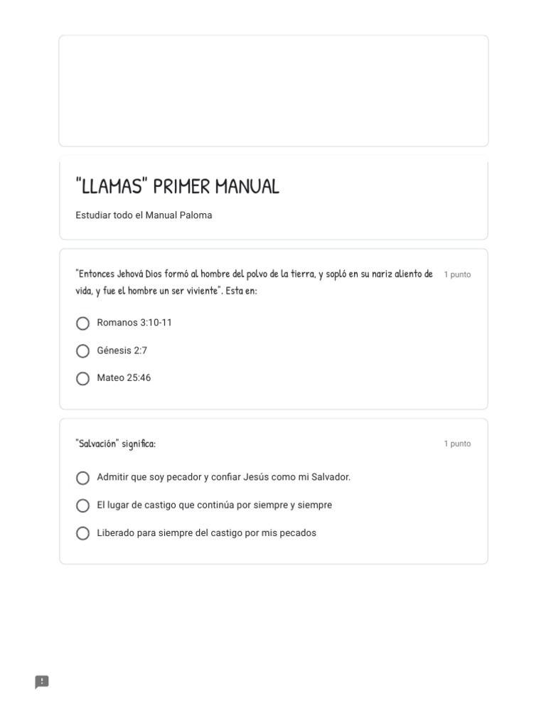 Llamas - Primer Manual PDF | PDF
