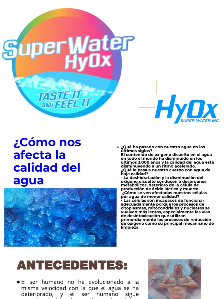 Agua HyOx Superwater Inc March 2022 | PDF