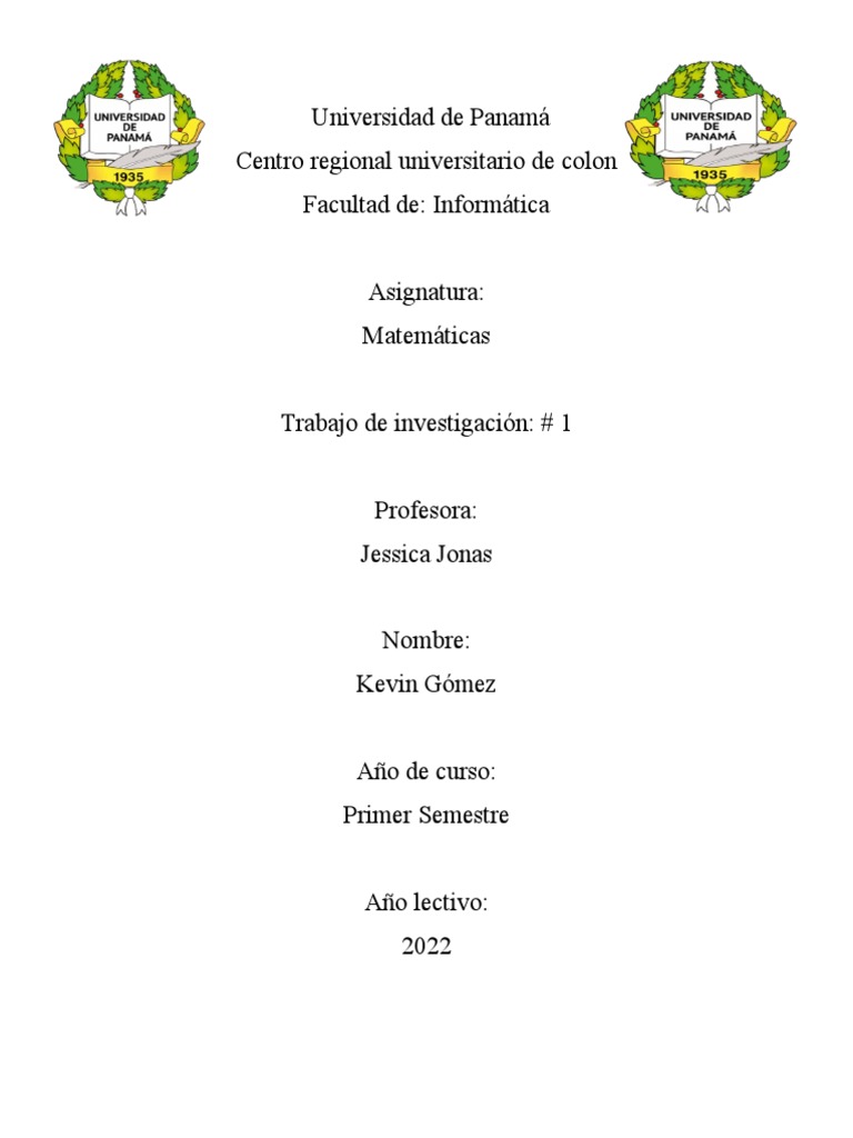 Universidad de Panamá | PDF