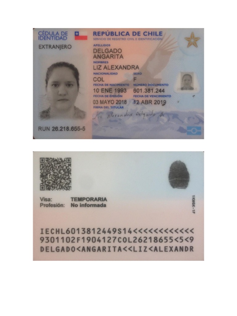 Cedula de Identidad | PDF
