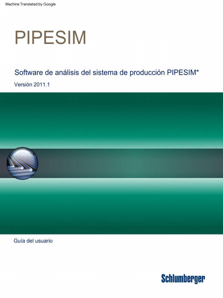 PIPESIM SPAÑOL.pdf | PDF | Gases | Física Aplicada e Interdisciplinaria