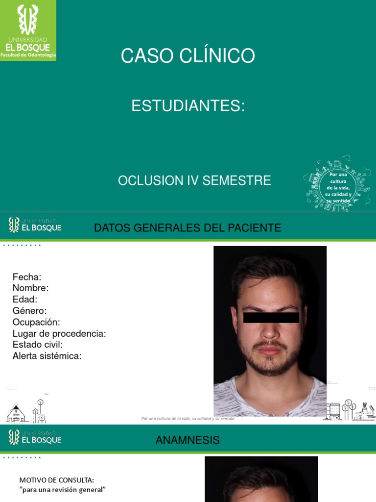 Plantilla Caso Clã - Nico PDF | PDF | Odontología | Higiene oral