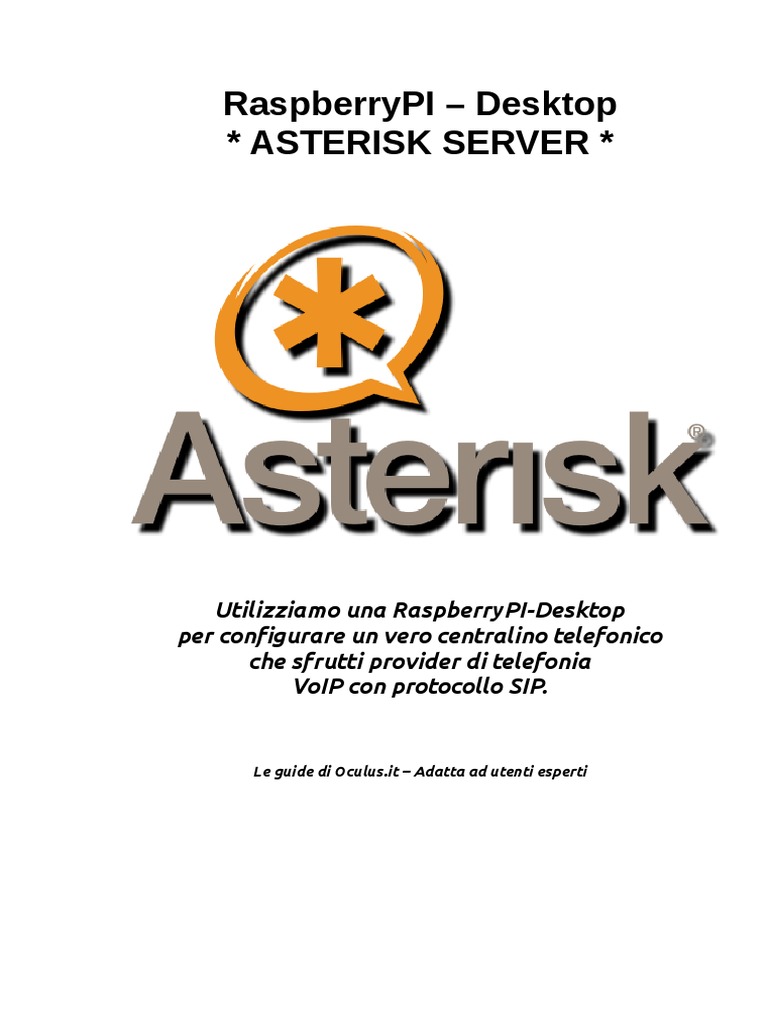 Raspberry Asterisk Server | PDF