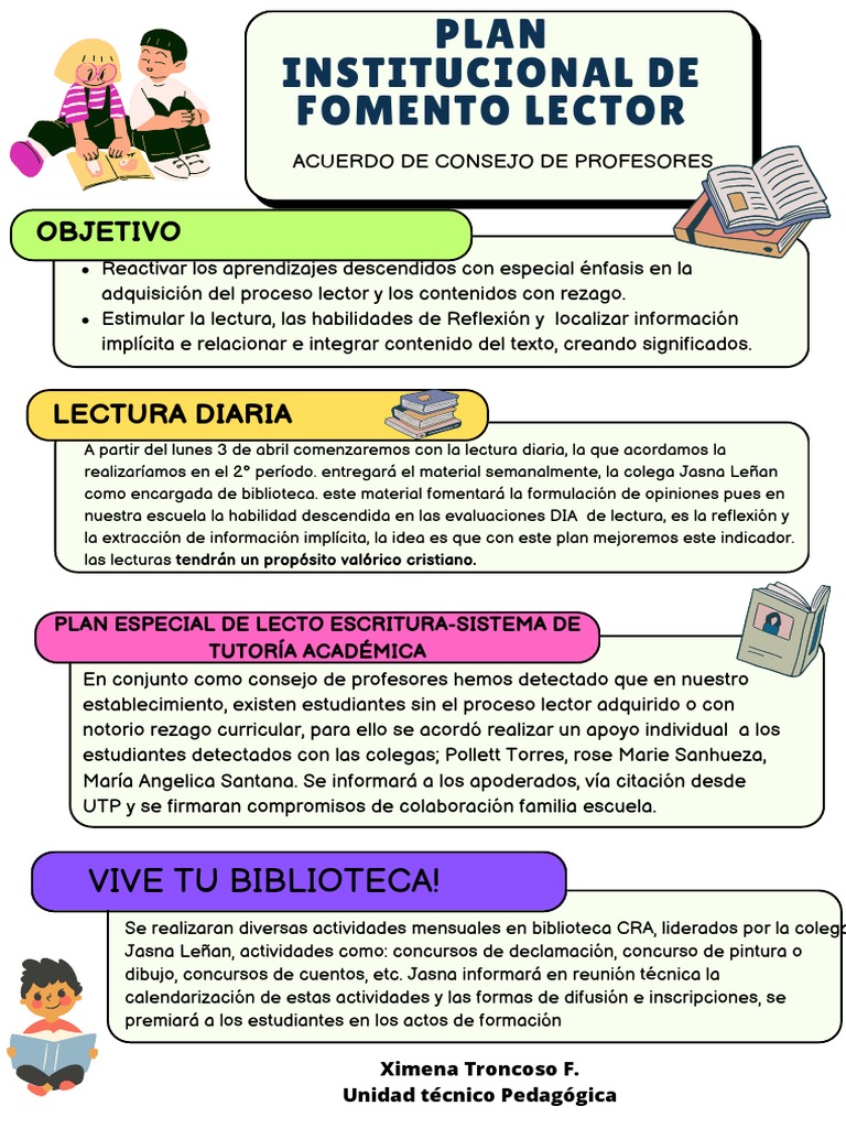 Plan Fomento Lector PDF | PDF