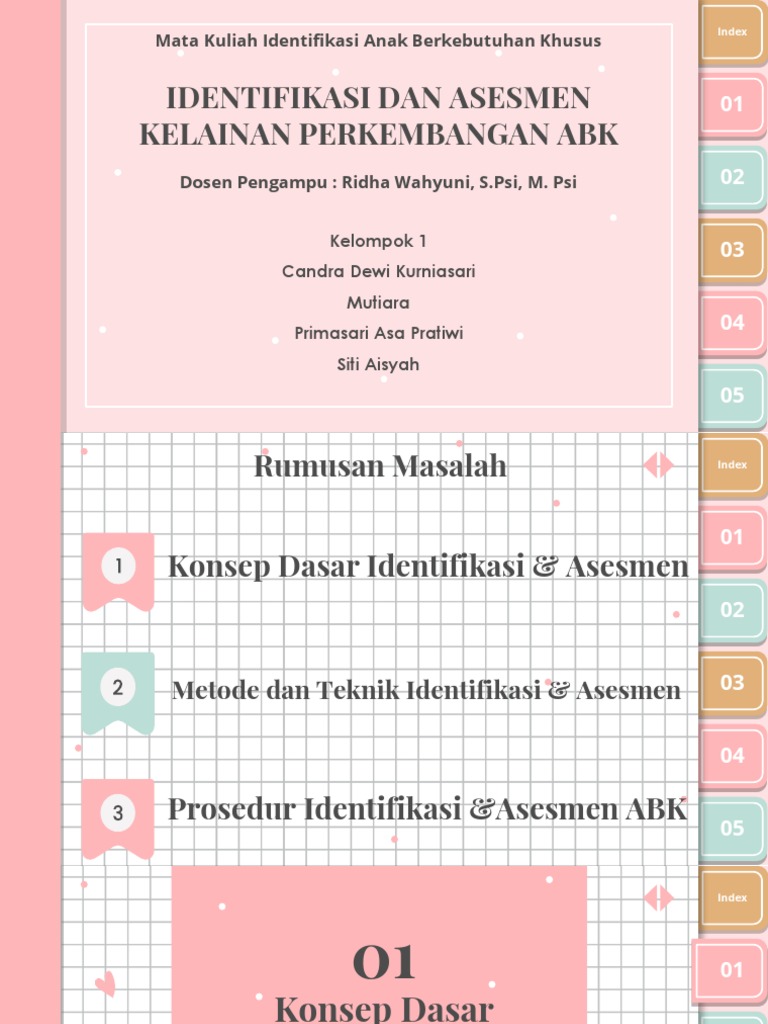 Identifikasi Dan Asesmen Abk | PDF