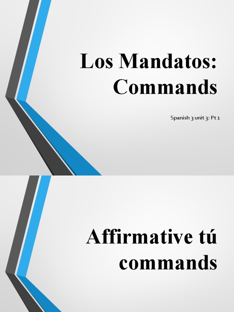 L3 U3 Commands PPT | PDF