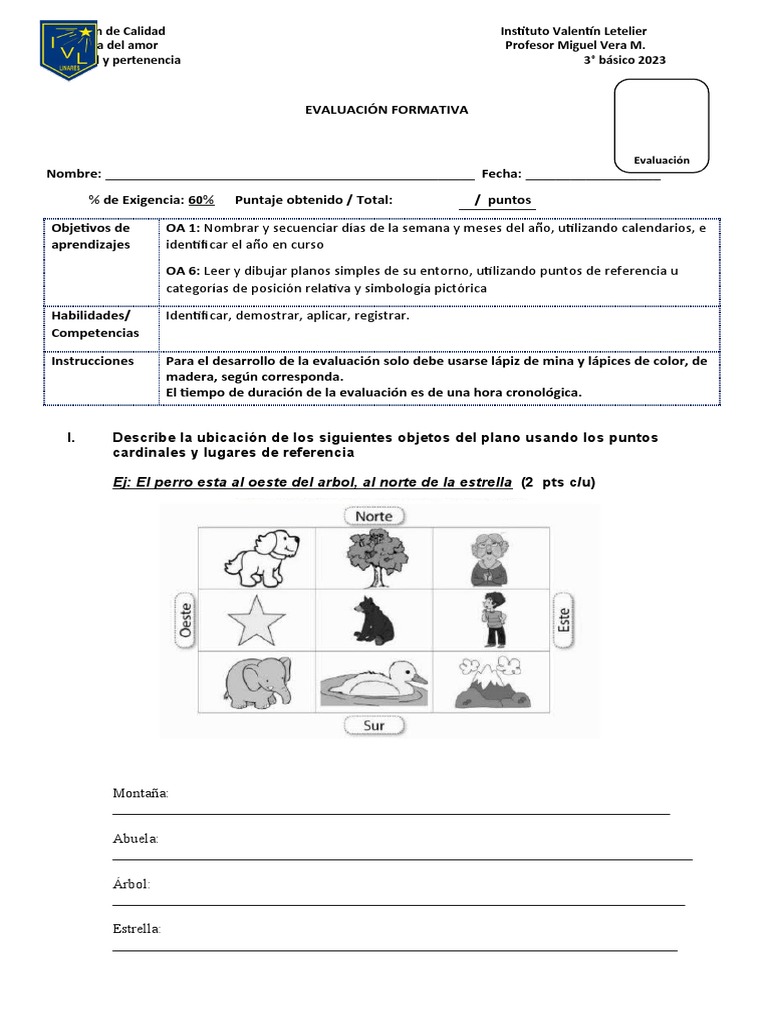 Ev Historia 3B | PDF | Aprendizaje