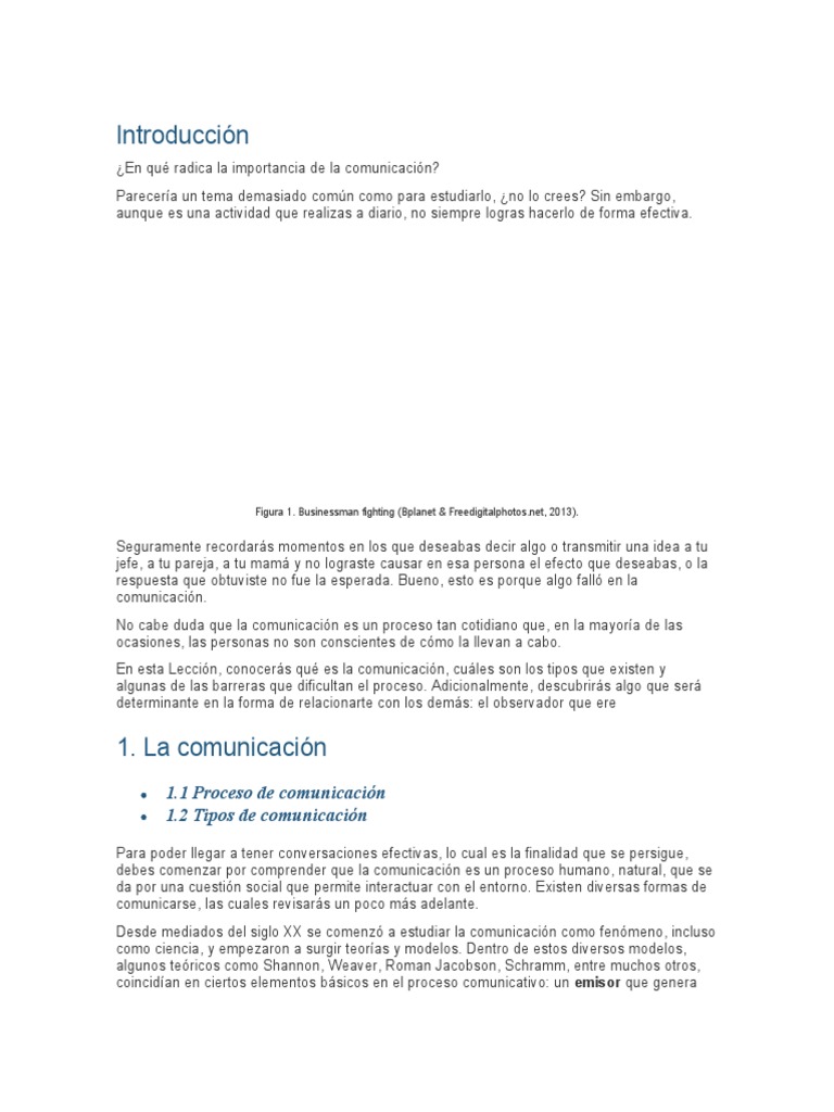 Introducción.docx | PDF | Comunicación | Verdad