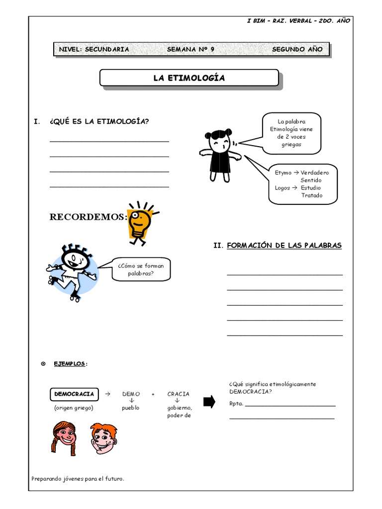 La Etimología | PDF | Lingüística