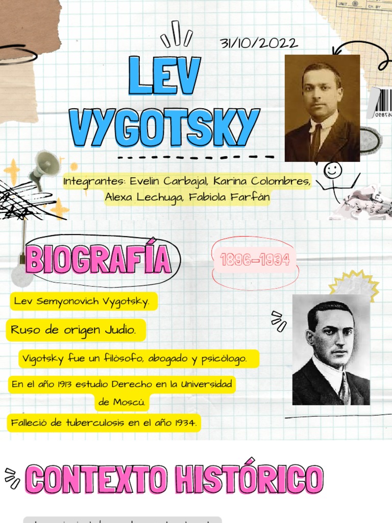Biografía y teoría de Lev Vygotsky | PDF