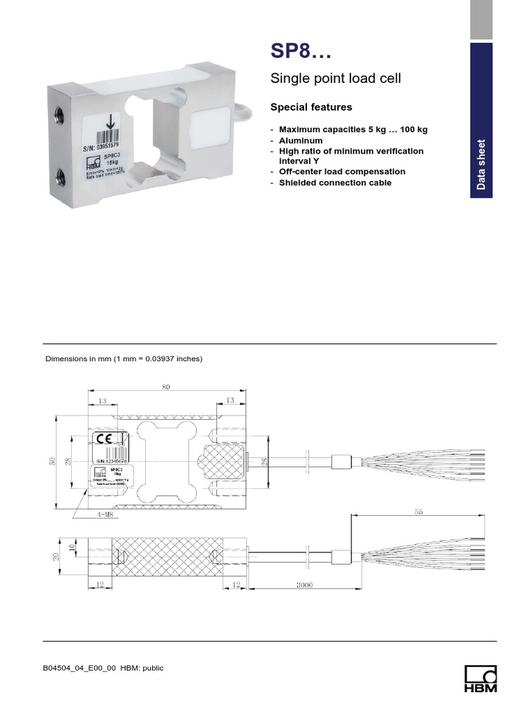 SP8 Pesaje Dinamico - B04504 PDF | PDF