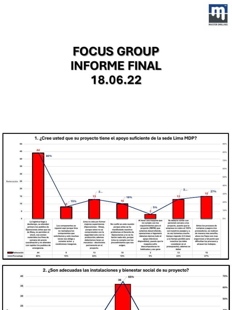 Focus Group - Informe Final Graficos PDF | PDF