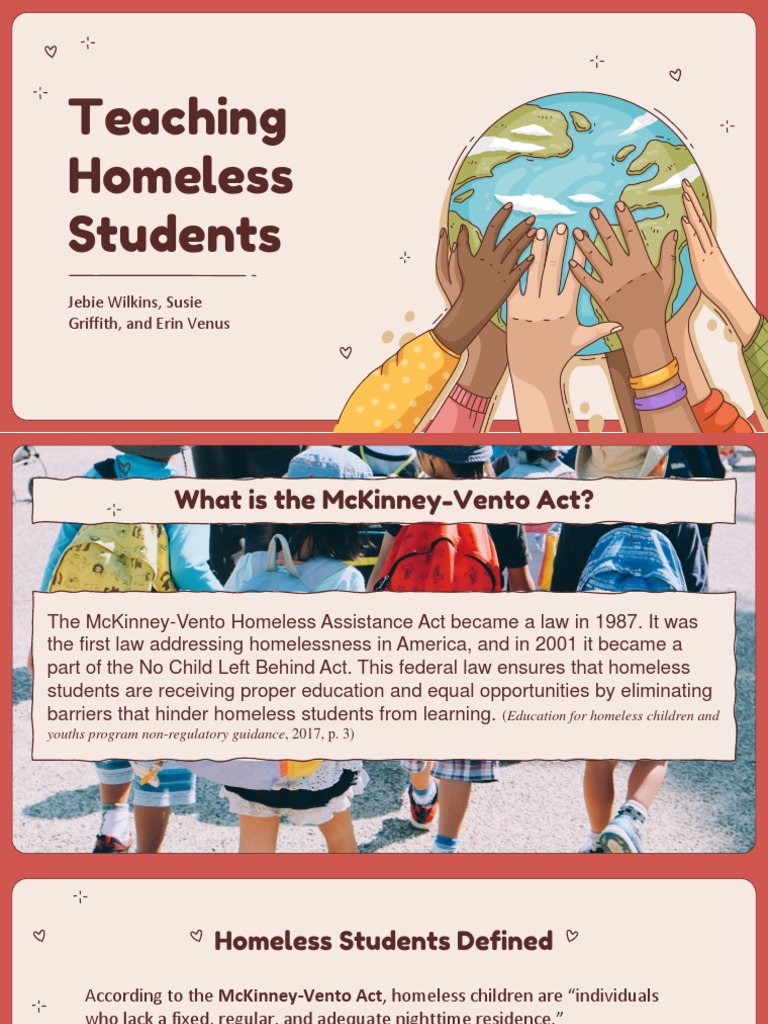 Teaching Homeless Students Lesson Power Point | PDF | Homelessness ...