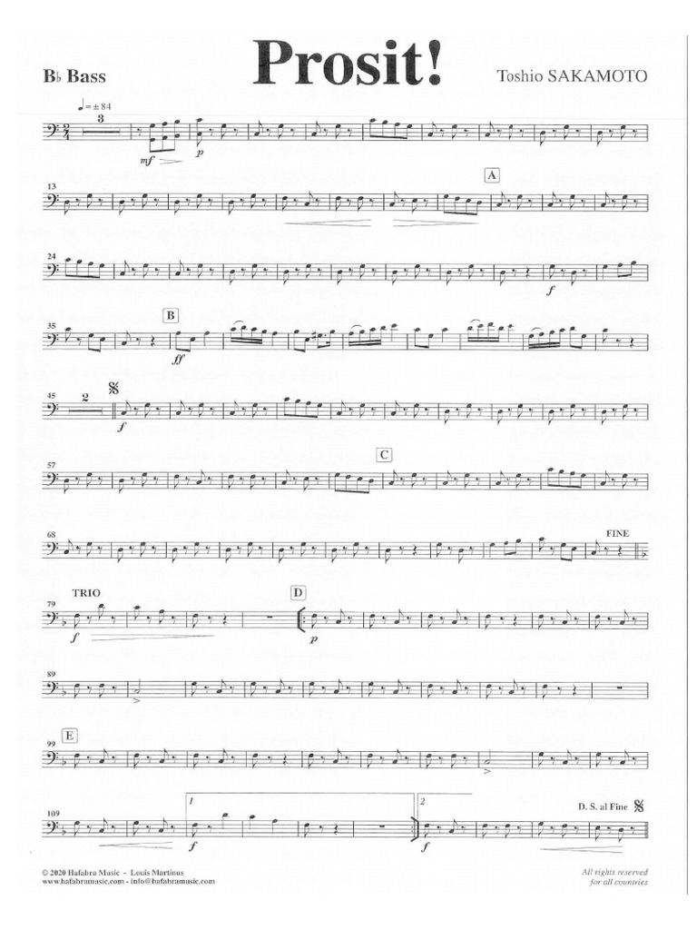 Prosit - Tuba BB PDF | PDF
